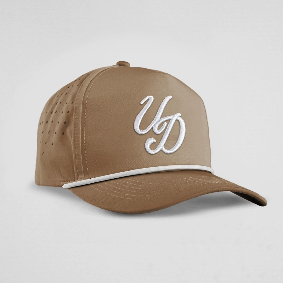 UDRIPPIN Cursive UD Performance Hat - Brown